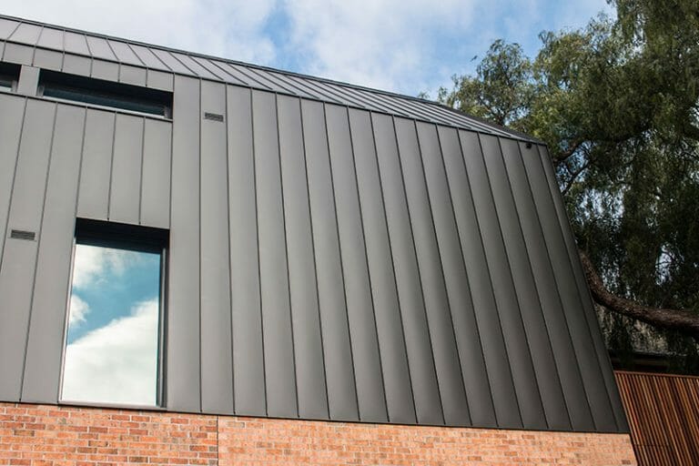 Black aluminium cladding on Scotch College, Melbourne