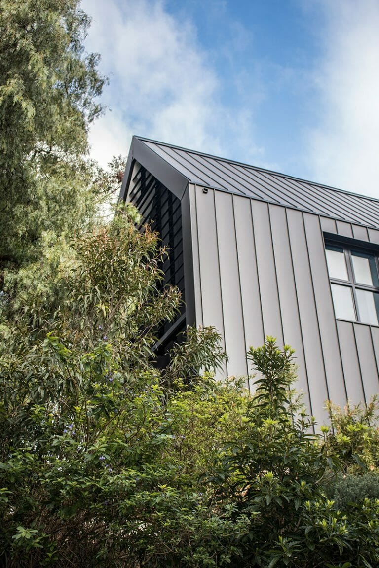 Black aluminium cladding on Scotch College, Melbourne