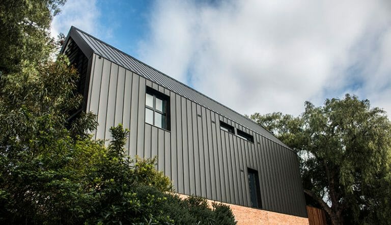Black aluminium cladding on Scotch College, Melbourne