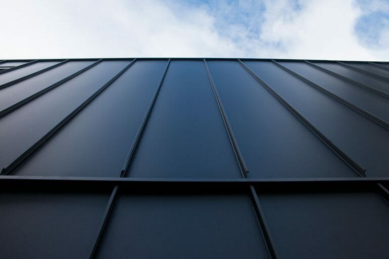 Black aluminium cladding on Scotch College, Melbourne